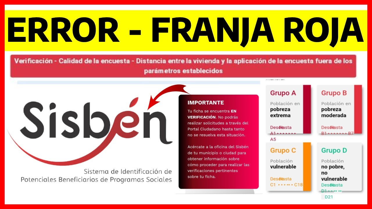 Actualización de Datos del Sisbén: Todo lo que Necesitas Saber para aplicar alas Ayudas en ...